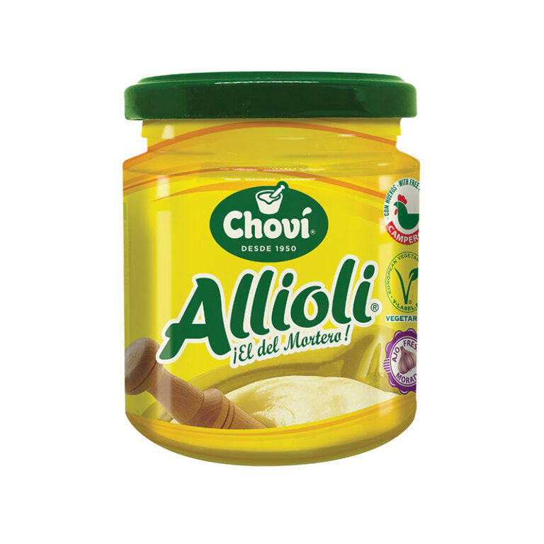Aioli Recipe - How to make Allioli - Choví