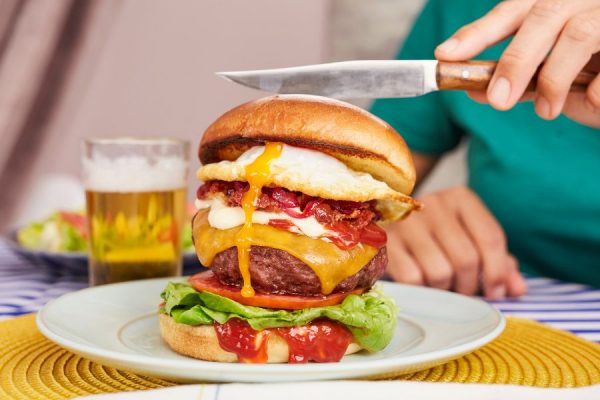 Receta de Bacon Cheese Burguer XL